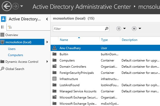 Raise Forest And Domain Functional Level Using Active Directory Administrative Center